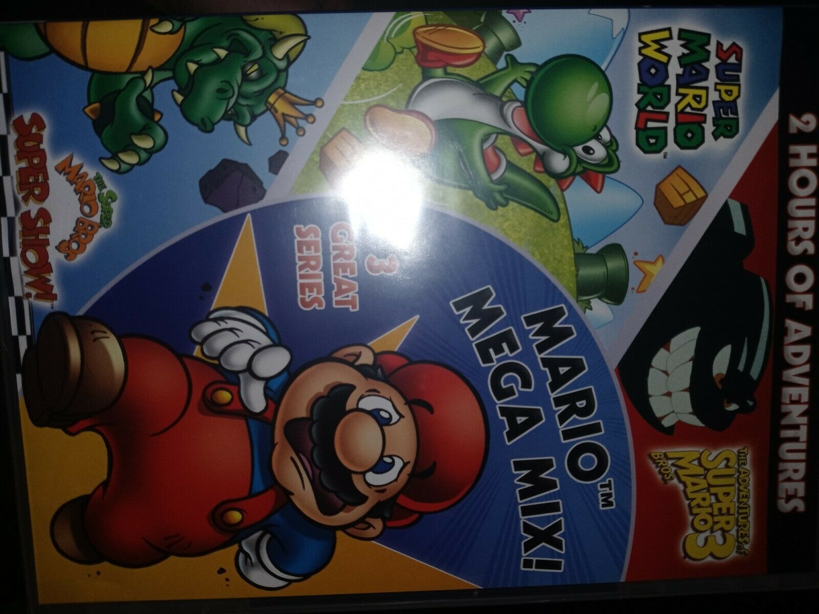 Mario Mega Mix - Super Mario Bros (DVD, 2015) Super Mario World 3 Great ...