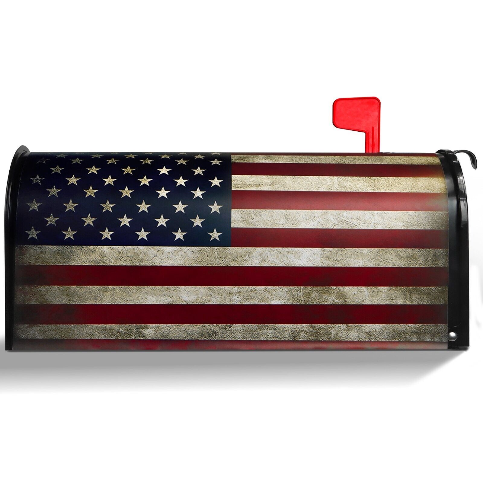 Anley Magnetic Retro US Flag Mailbox Covers - American Patriotic Mail ...