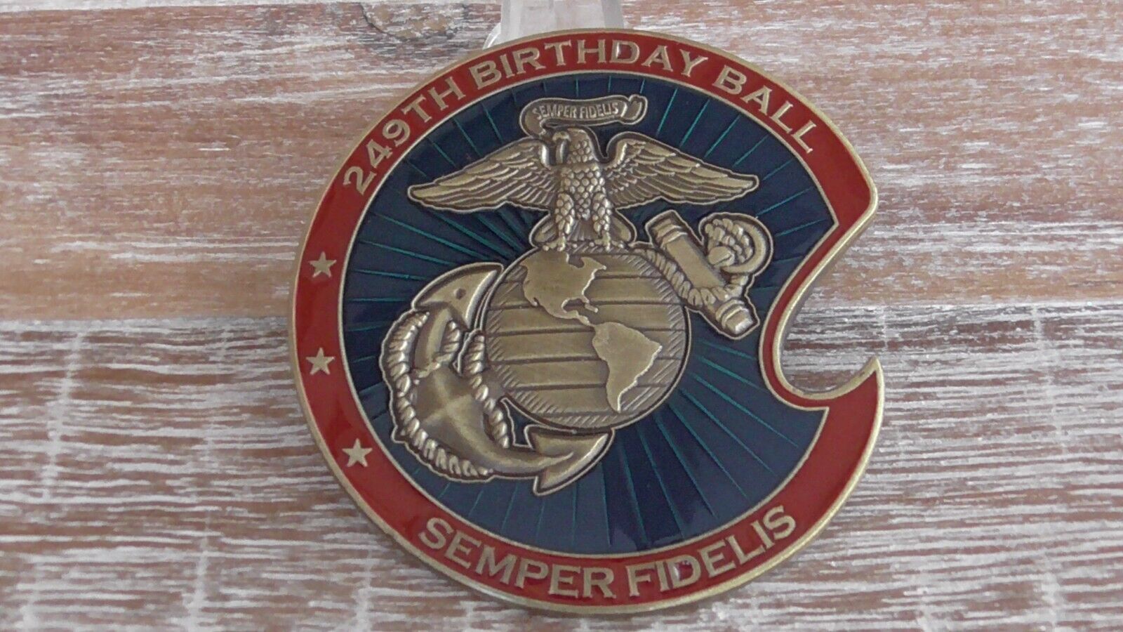 USMC Marine Recruiting Station Tampa 249th Birthday Ball Challenge Coin ...