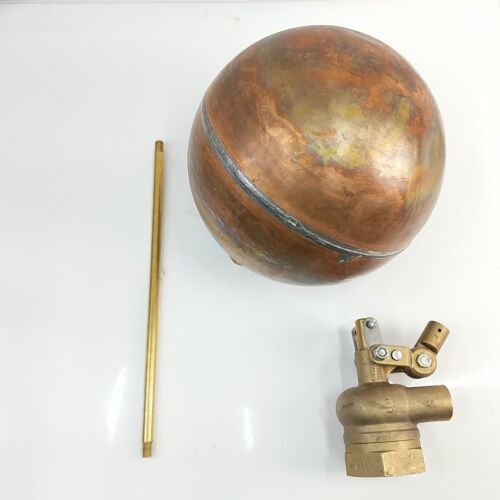 Robert Manufacturing R605T-5 1.25" Bob Red Brass Float Valve Assembly ...