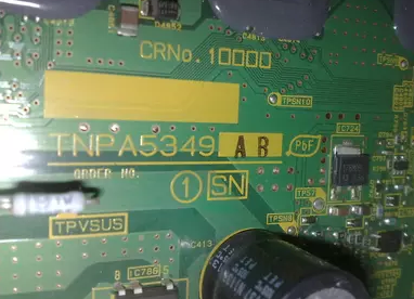 PANASONIC TH-P42U30 TH-P42U33C SUSTAIN SN Board TNPA5349AB TNPA5349 AB ...
