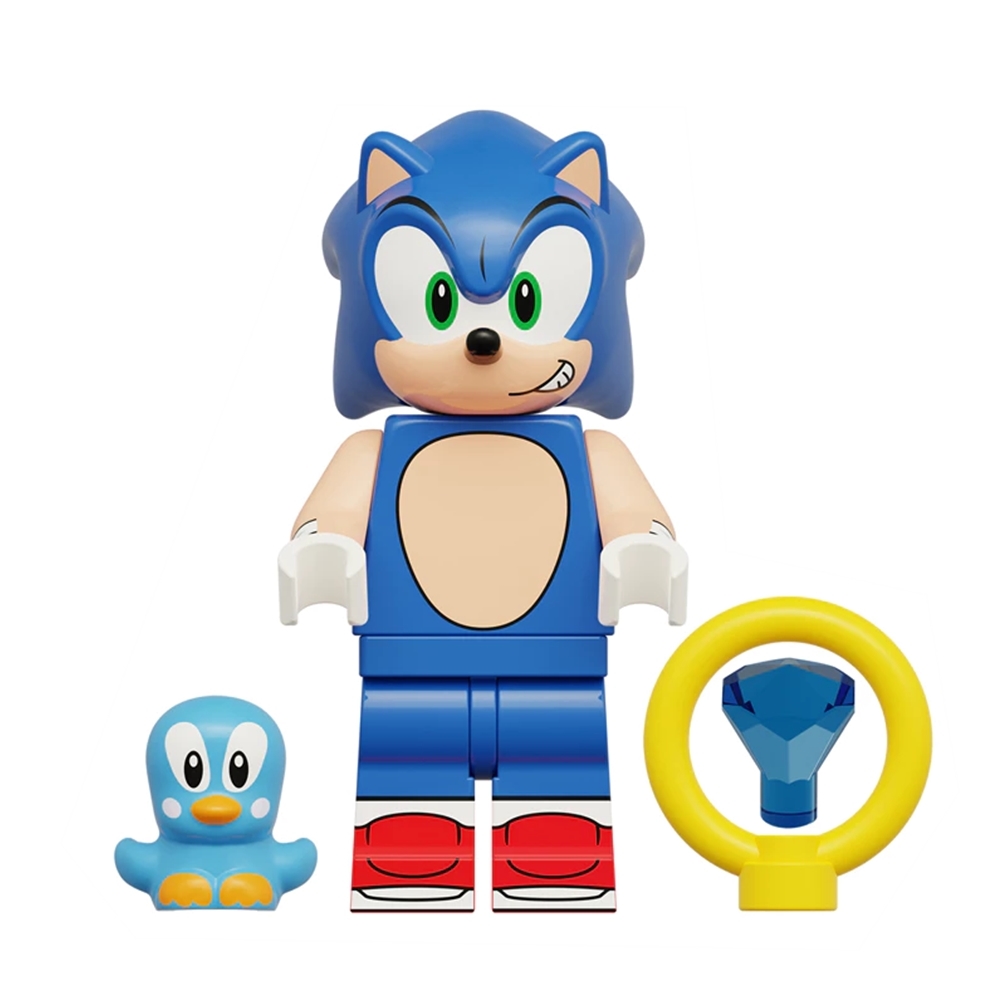 Sonic The Hedgehog Sonic Minifigures Kids Toys Gifts - Building Toy ...