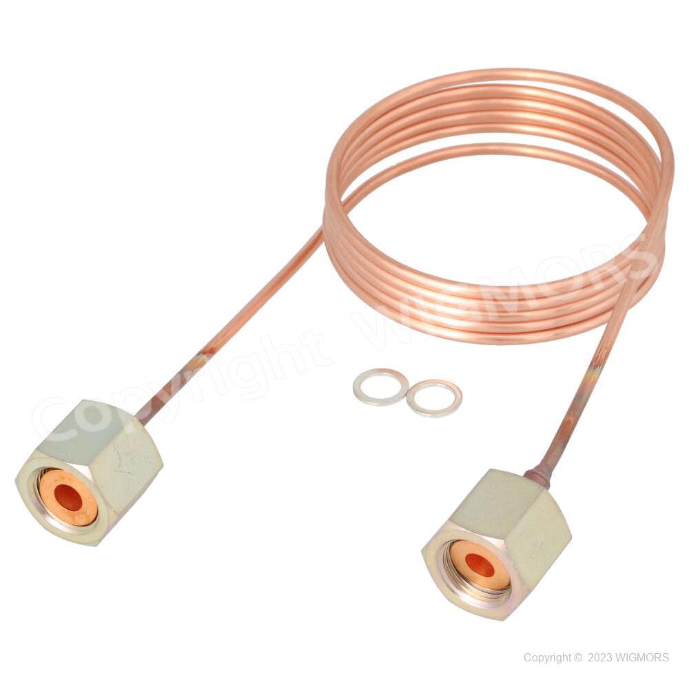 Capillary tube Danfoss 1,5 m with internal G 3/8" 060-1047 - HVAC/R Valves