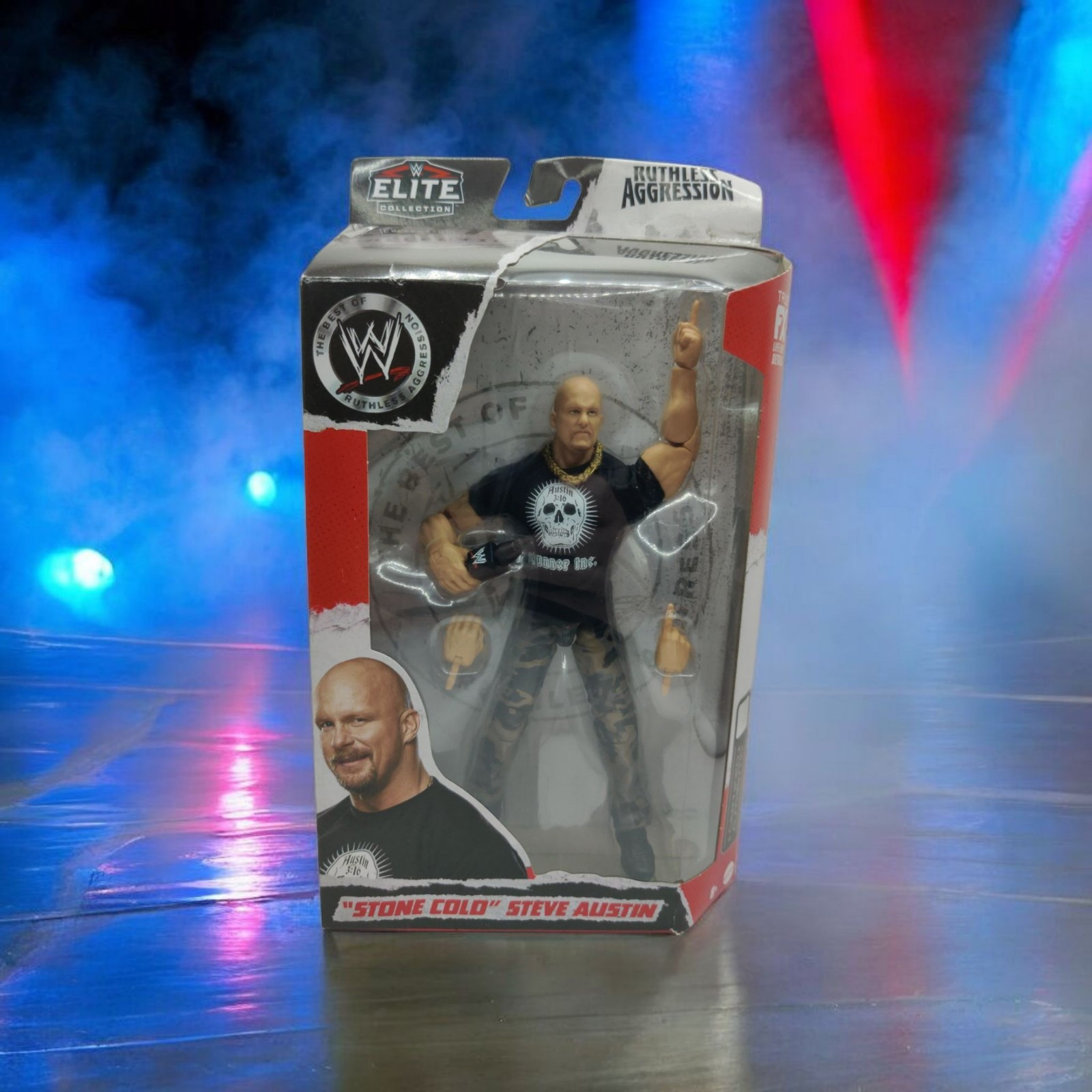 WWE Stone Cold Steve Austin RUTHLESS AGRESSION Series 2 2022 WWF Action ...