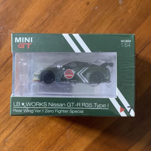 MINI GT 7 LB WORKS Nissan GT-R (R35) Zero Fighter Special Type 1 Rear ...