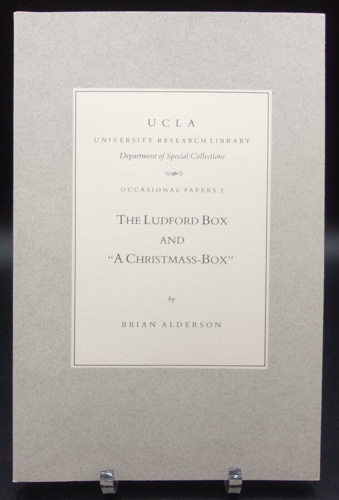 THE LUDFORD BOX & A CHRISTMASS BOX Our Knowledge of 18th Century ...