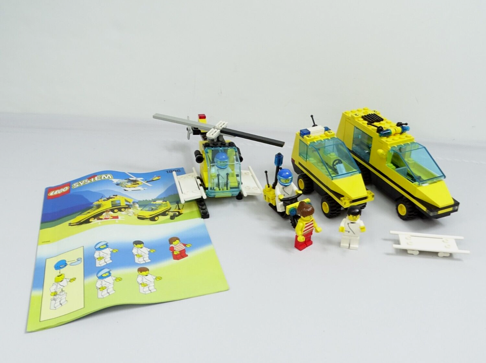 Vintage LEGO Classic Town Hospital Trauma Team 1896 Instructions NOT ...