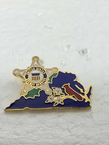 United States Secret Service Virginia Police Lapel Pin - Pins & Buttons