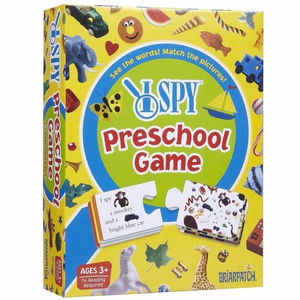 Briarpatch I Spy Preschool Game Visual Recognition Game Word Picture Id ...
