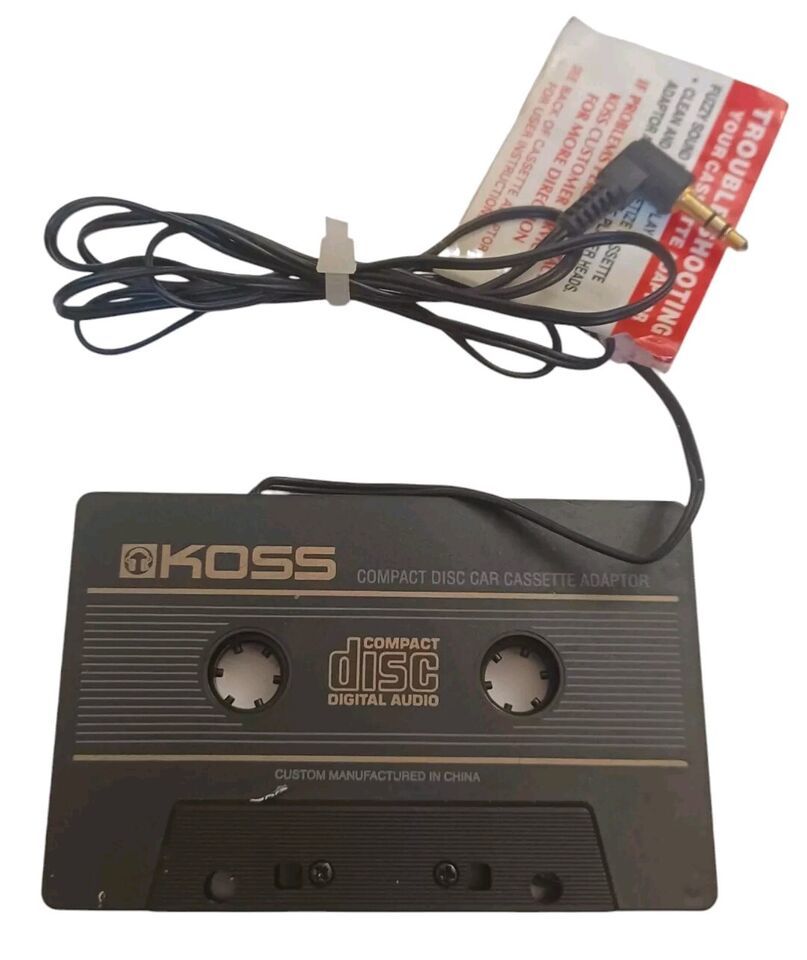 KOSS CD20 Compact Disc Car Cassette Adapter and 46 similar items