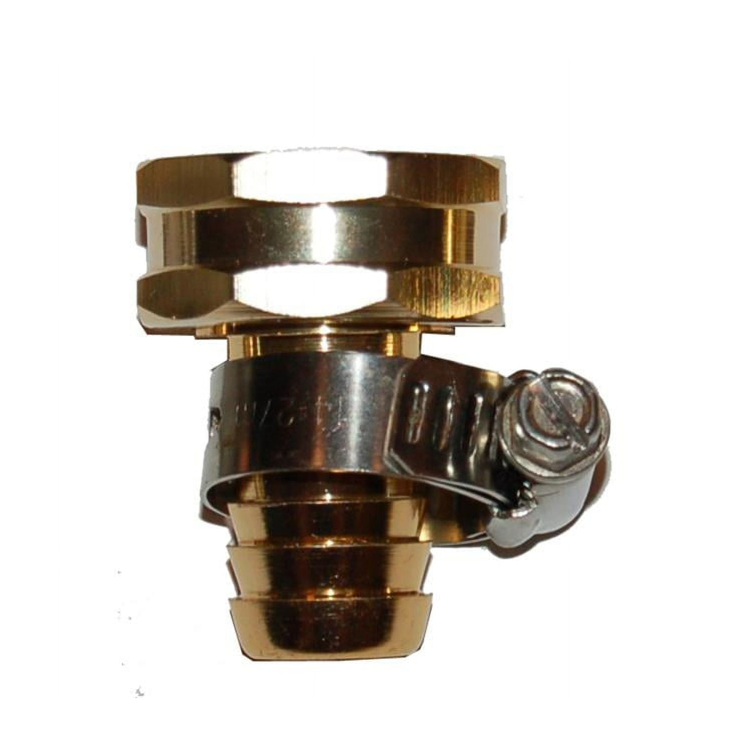 Rugg 0.75 in. Brass Threaded Female Hose Coupling - Pack of 30 - Other ...