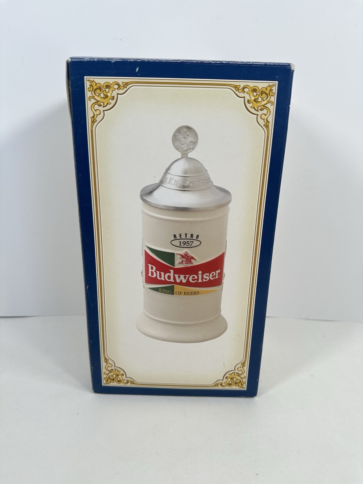 2006 Anheuser Busch Collection 1957 Budweiser RETRO LOGO Series Beer ...