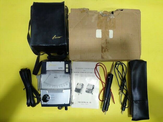 Fuso Electric F-206F insulation resistance tester 100V~2000M ohm to ...