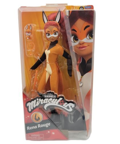 Miraculous Zag Heroez Rena Rouge Doll 10.5" Fashion Doll Action Figure ...