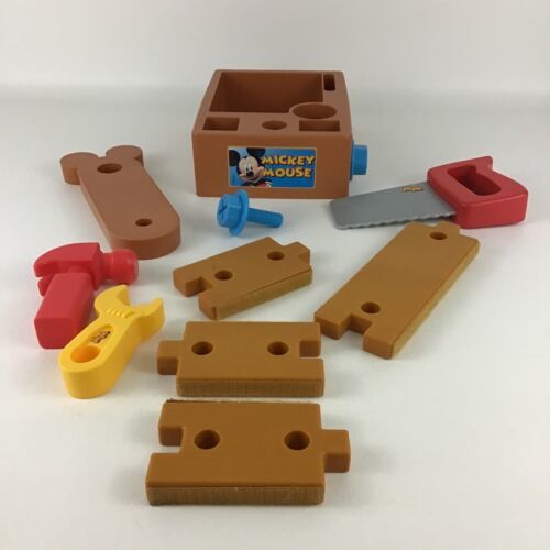 Disney Junior Mickey Mouse Clubhouse Construction Set Tool Box Playset ...
