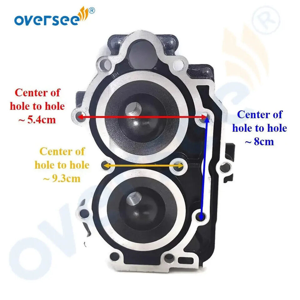 6B4 Crank Cylinder Repair Kit For 6B4-15100-00 Yamaha 2T 9.9 15HP ...