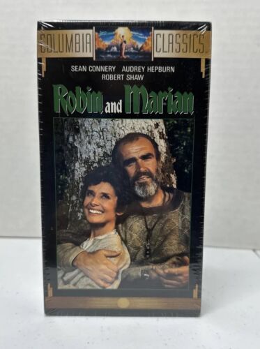 Robin and Marian (VHS) Sean Connery, Audrey Hepburn New in Package ...
