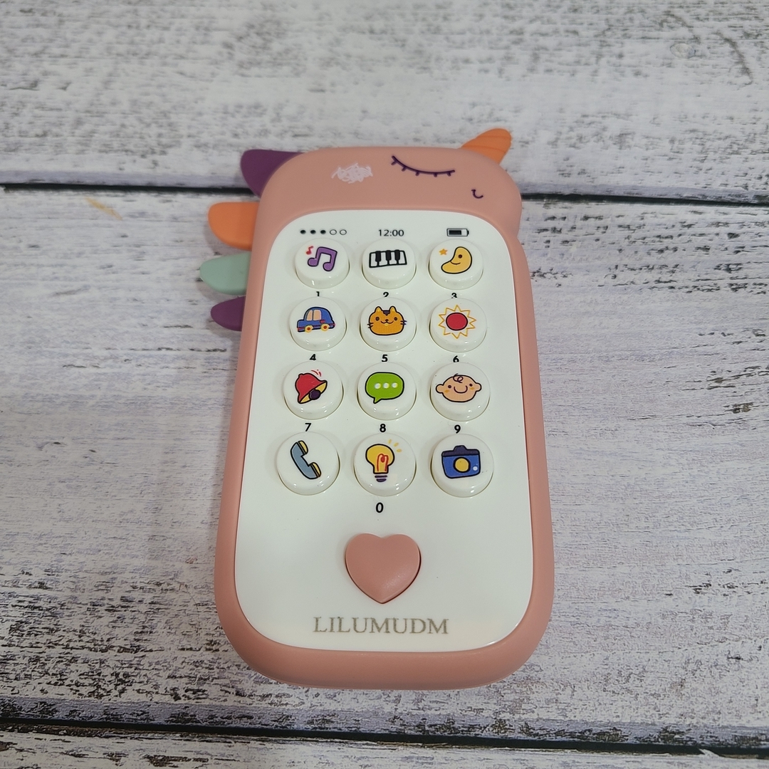 LILUMUDM Infant toys Interactive baby phone toy with songs, numbers and ...