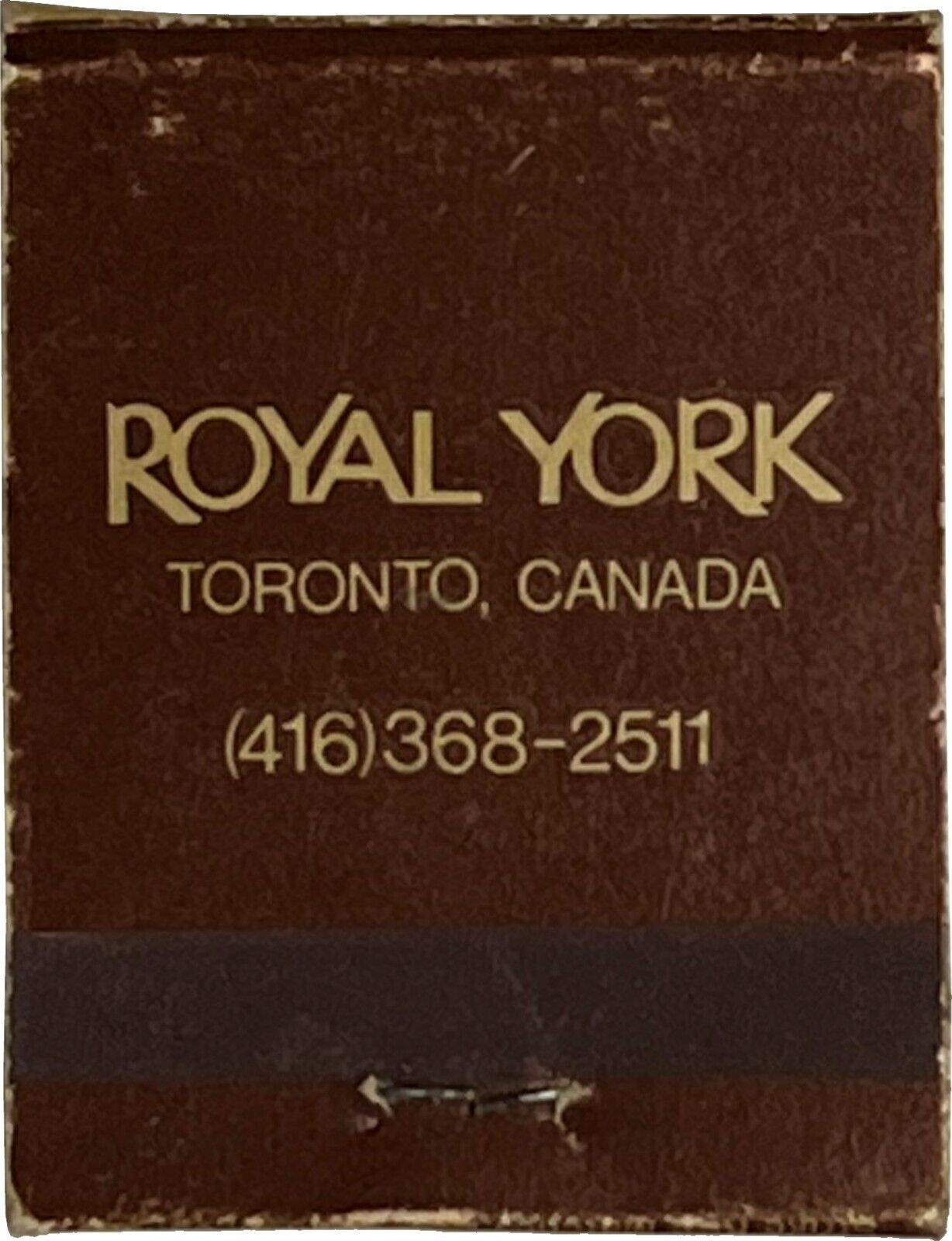 Royal York, Toronto, Canada, Match Book Matches Matchbox - Other