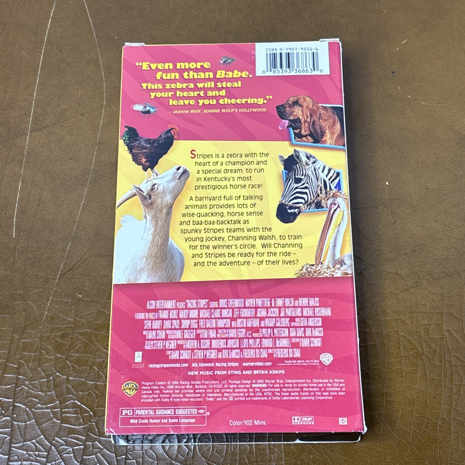 Racing Stripes (VHS, 2005) LATE ERA - VHS Tapes