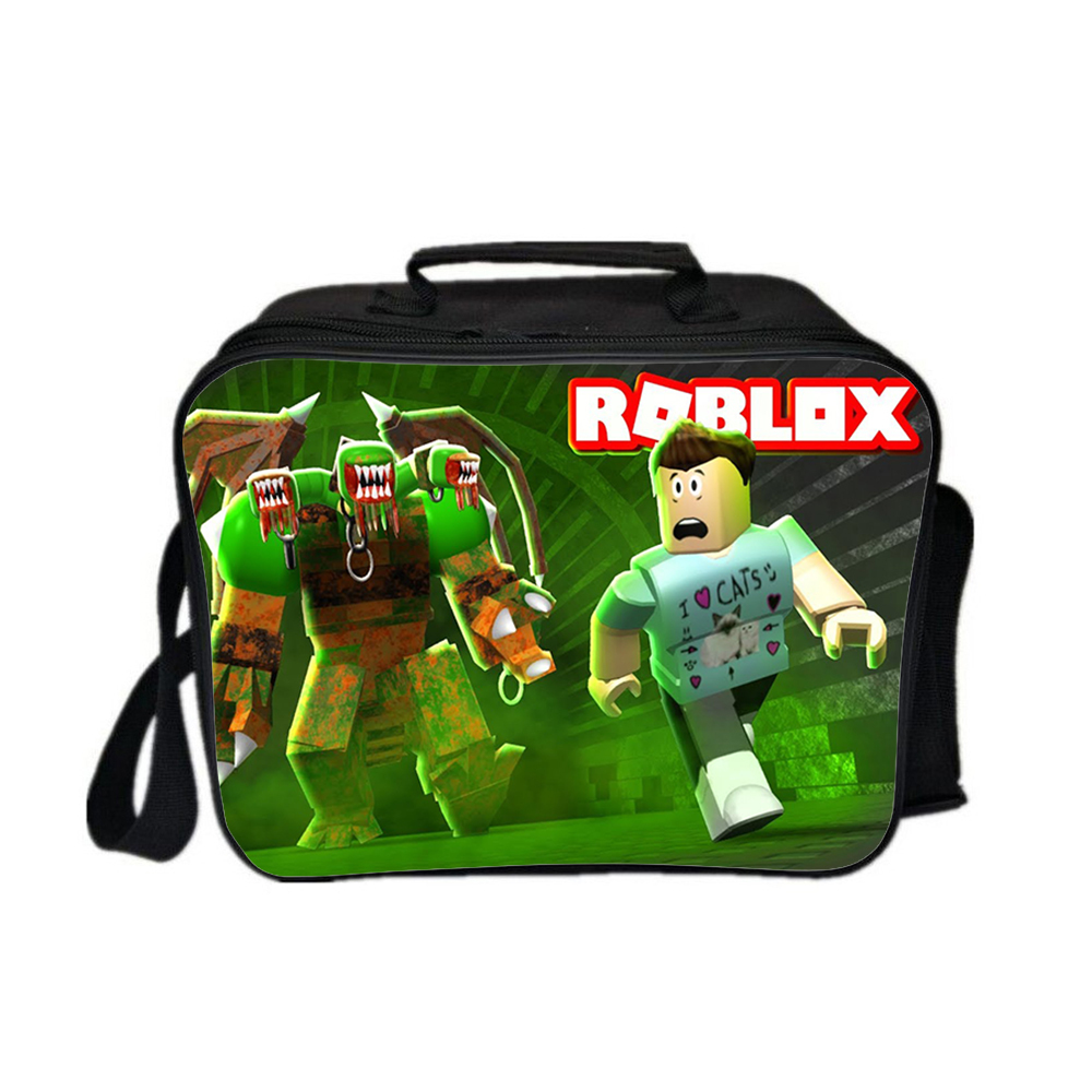WM Roblox Lunch Box Lunch Bag Kid Adult Fashion Type Monster ...