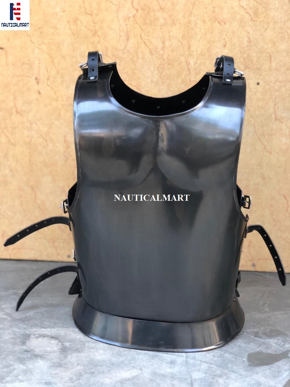 Medieval Epic Knight Body Armor Breastplate Fluted Cuirass LARP & SCA ...