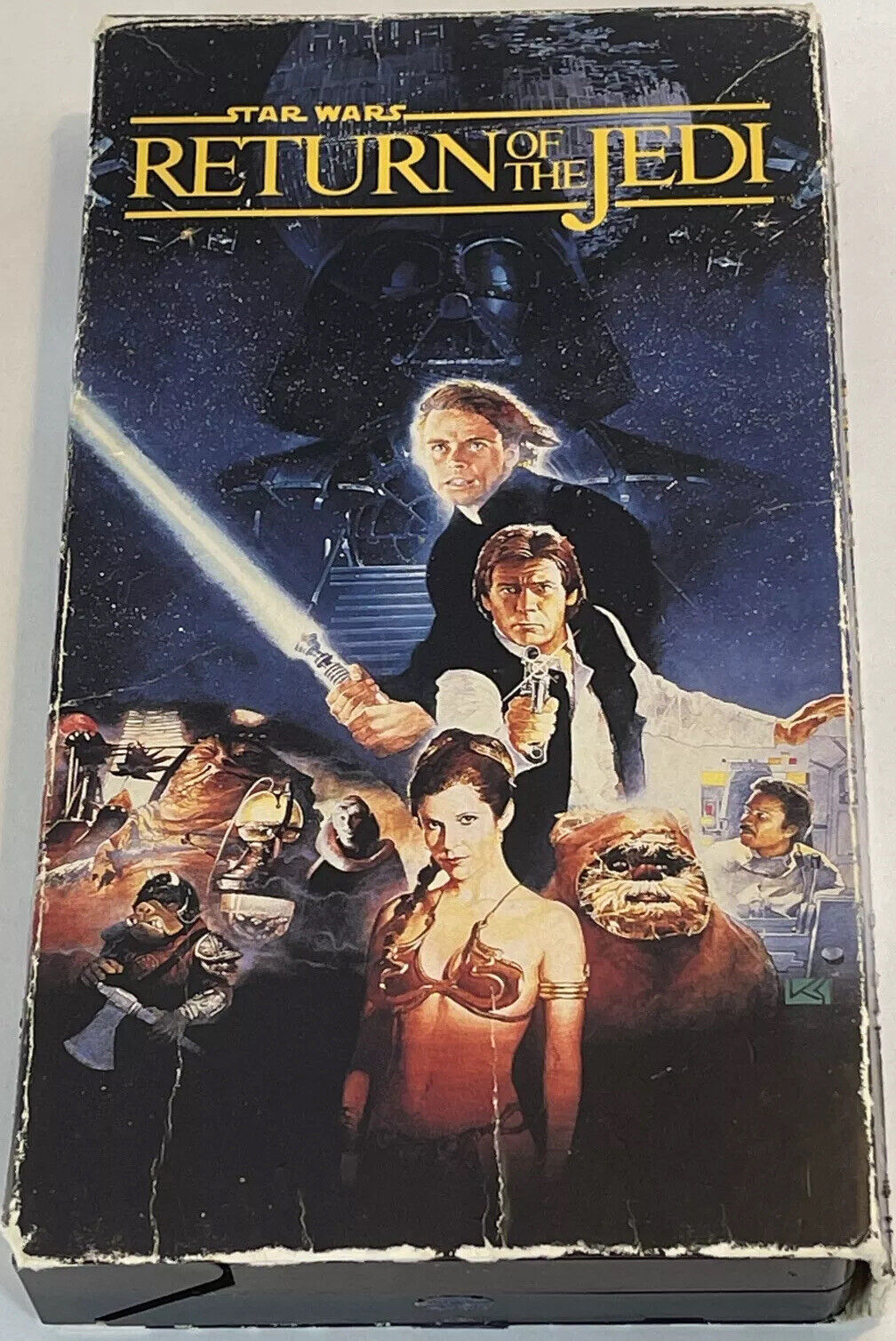 Return Of The Jedi - Star Wars - 1992 VHS CBS/FOX Release Luke ...