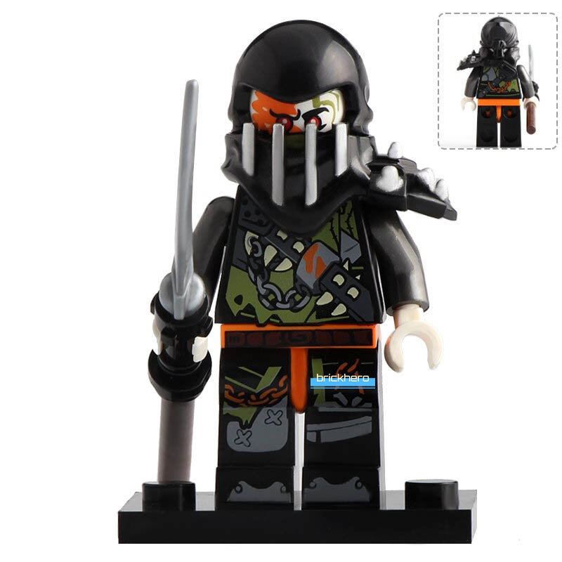 Muzzle Ninjago Hunted Custom Printed Lego Compatible Minifigure Brick ...