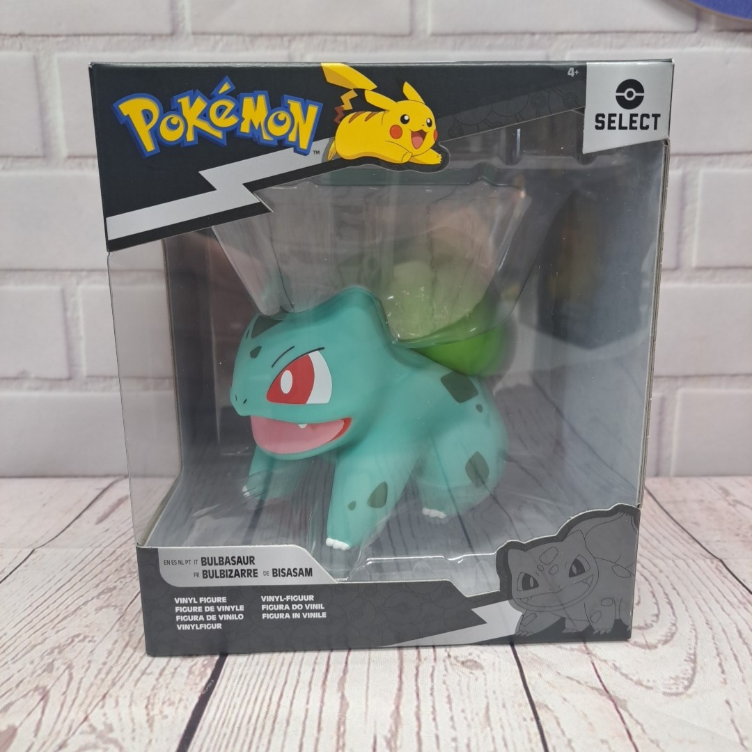 Jazwares Pokémon Select Series 1: BULBASAUR 4" Vinyl Figure - New ...
