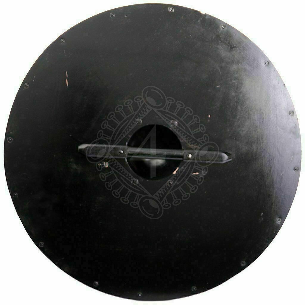 Medieval Shield Warrior Wood & Steel Viking Round shield Armor Battle ...