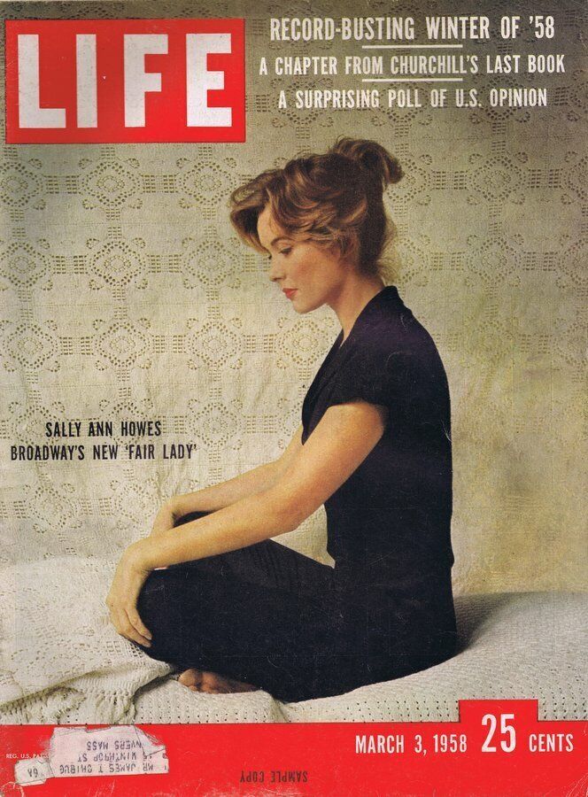 ORIGINAL Vintage Life Magazine March 3 1958 Sally Ann Howes - Magazines