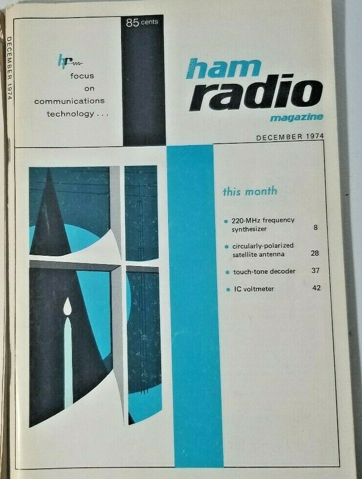 Ham Radio Magazine December 1974 and January and 50 similar items