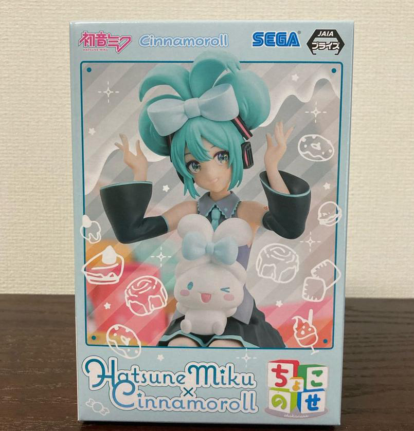 Miku x Cinnamoroll Chokonose Premium Figure Japan Authentic SEGA ...