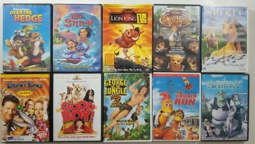 Childrens DVD Bundle SEE DESCRIPTION FOR TITLES - DVDs & Blu-ray Discs