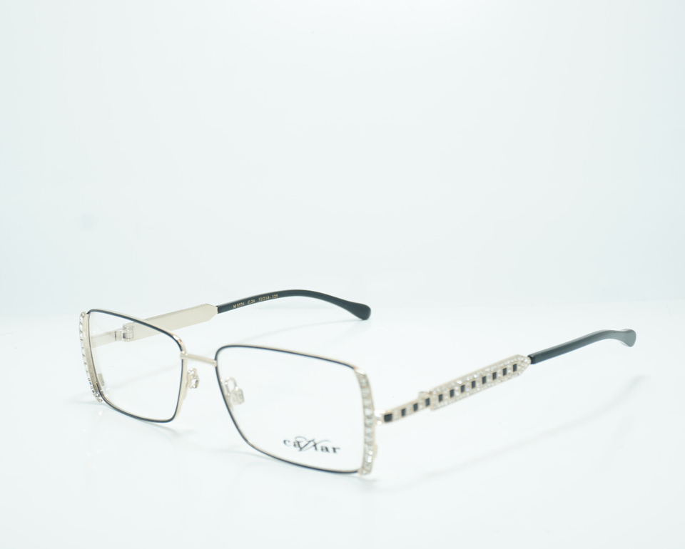 NEW AUTHENTIC CAVIAR CHAMPAGNE SERIES M5574 C24 EYEGLASSES FRAME ...