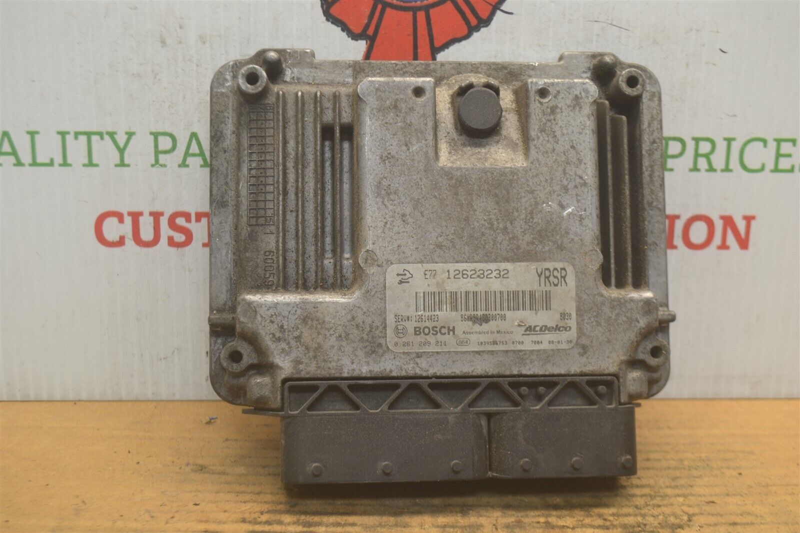 2008-09 Cadillac CTS 3.6L Engine Control Unit ECU 12614423 Module 459 ...