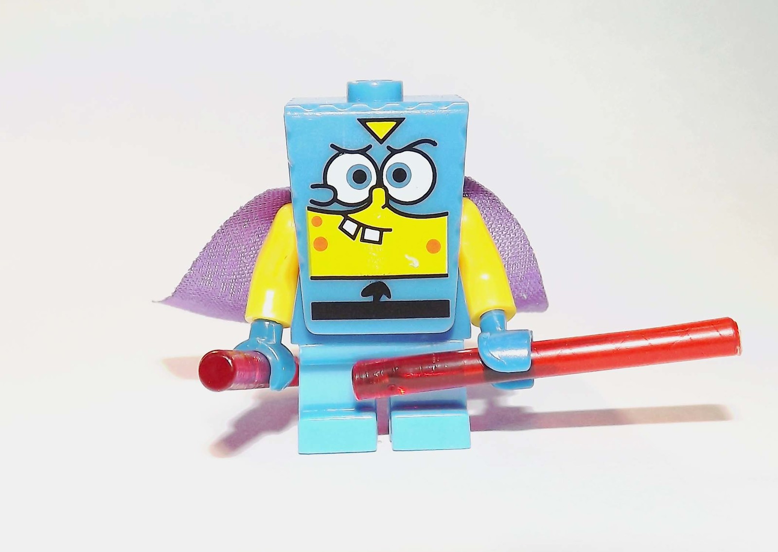 NWTOYS SpongeBob SquarePants Super Hero cartoon Custom Minifigure From ...