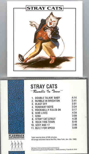 Stray Cats - Rumble in Town ( Flashback ) - CDs