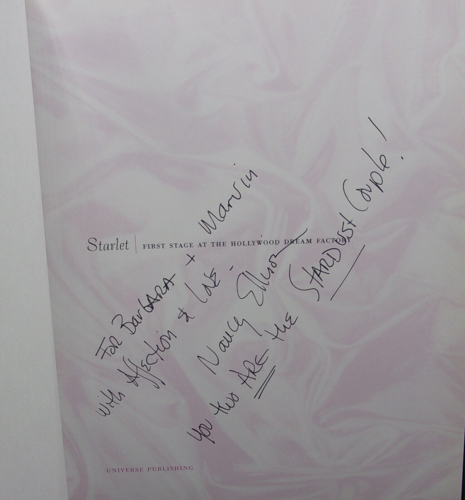 Photographs by Nancy Ellison STARLET First edition 2001 SIGNED for ...