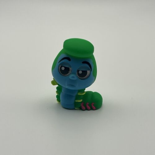 NEW Disney Doorables NEON GLOW Peek! green & blue CATERPILLAR RARE ...