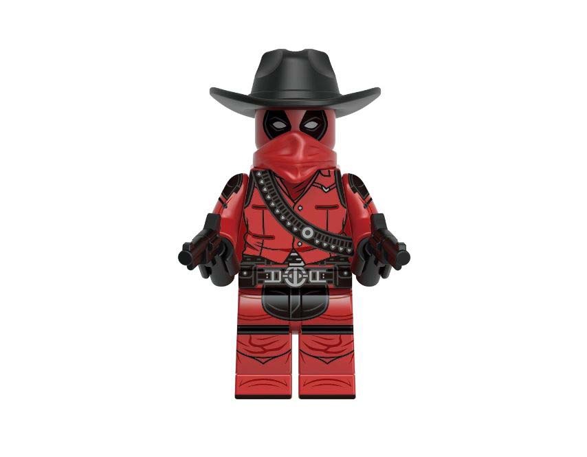 Building Deadpool Cowboy Marvel Minifigure Custom - LEGO (R) Minifigures
