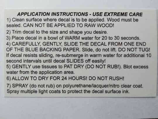 Gibson Guitar Premium Waterslide Decal Reproduction Logo, Opaque White ...