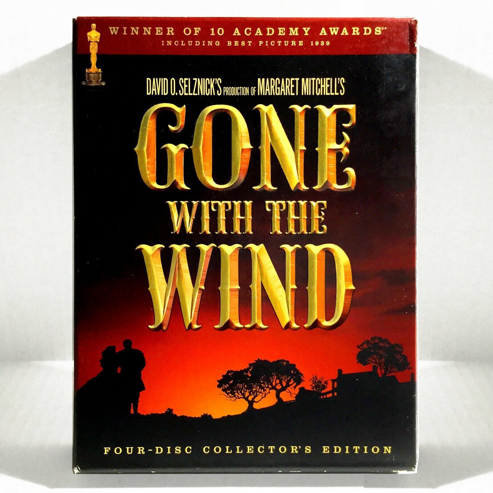 Gone with the Wind (4-Disc DVD, 1939, Full Screen, Collector's Ed ...