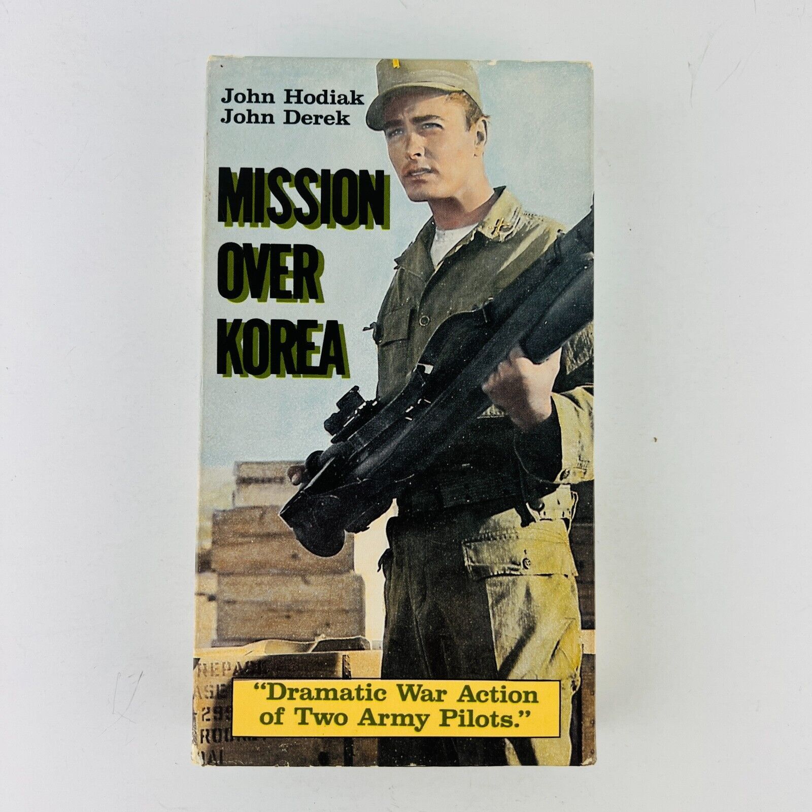 Mission Over Korea VHS Video Tape John Hodiak, John Derek - VHS Tapes