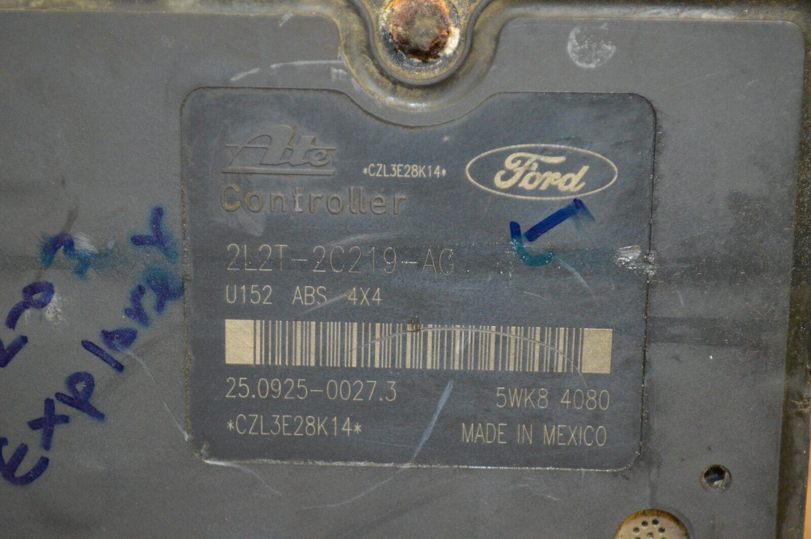 02-03 Ford Explorer ABS Pump Control OEM 2L2T2C219AG Module 907-11E8 ...