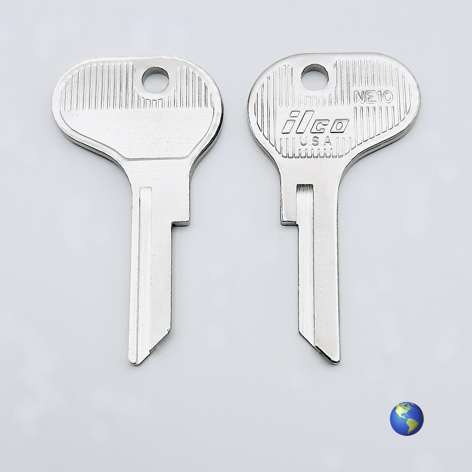 NE10 Key Blanks for Various Models by Case, Deutz, Volvo, and others (2 ...