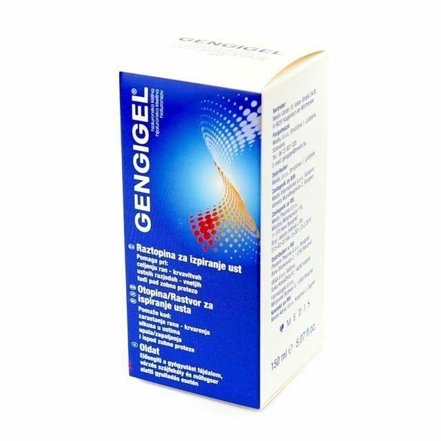 Gengigel gel for conditions of periodontal gingivitis, periodontitis ...
