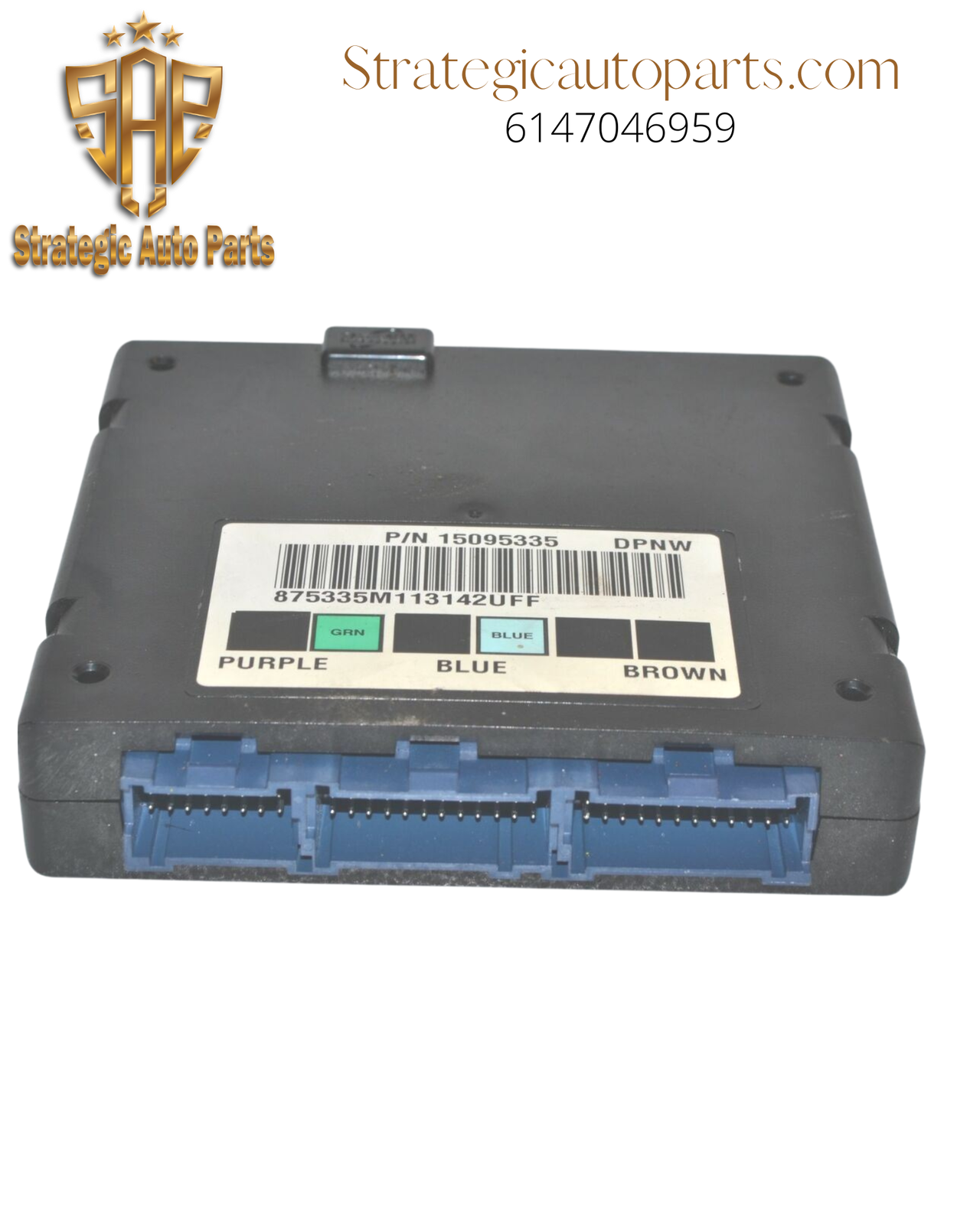For 2002 Tahoe Suburban Yukon BCM Body Control Module 15095335 ...