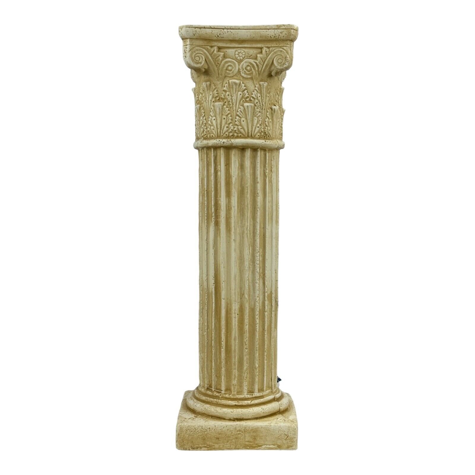 Corinthian Order Column Pillar Ancient Greek Roman Cast Stone Plaster ...