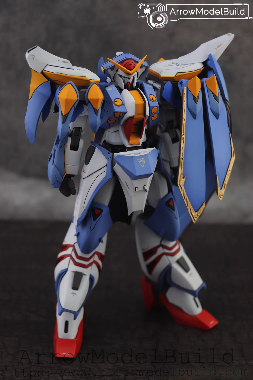 ArrowModelBuild Gundam Rose Fighter Ed Built & Painted 1/100 Resin ...